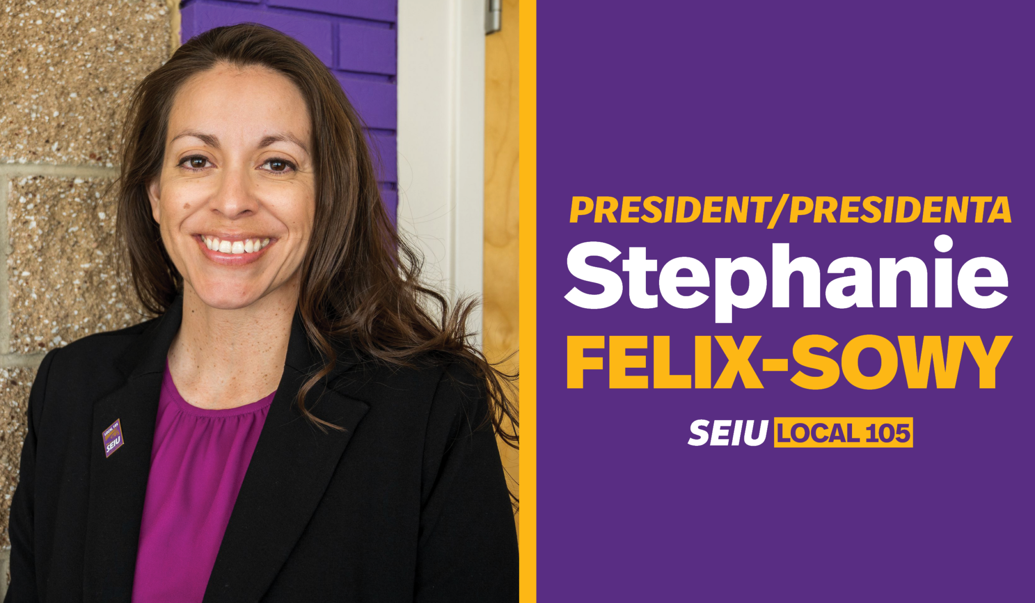 Welcoming Our New President! - SEIU Local 105
