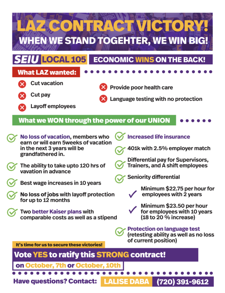 News @ 105 - SEIU Local 105